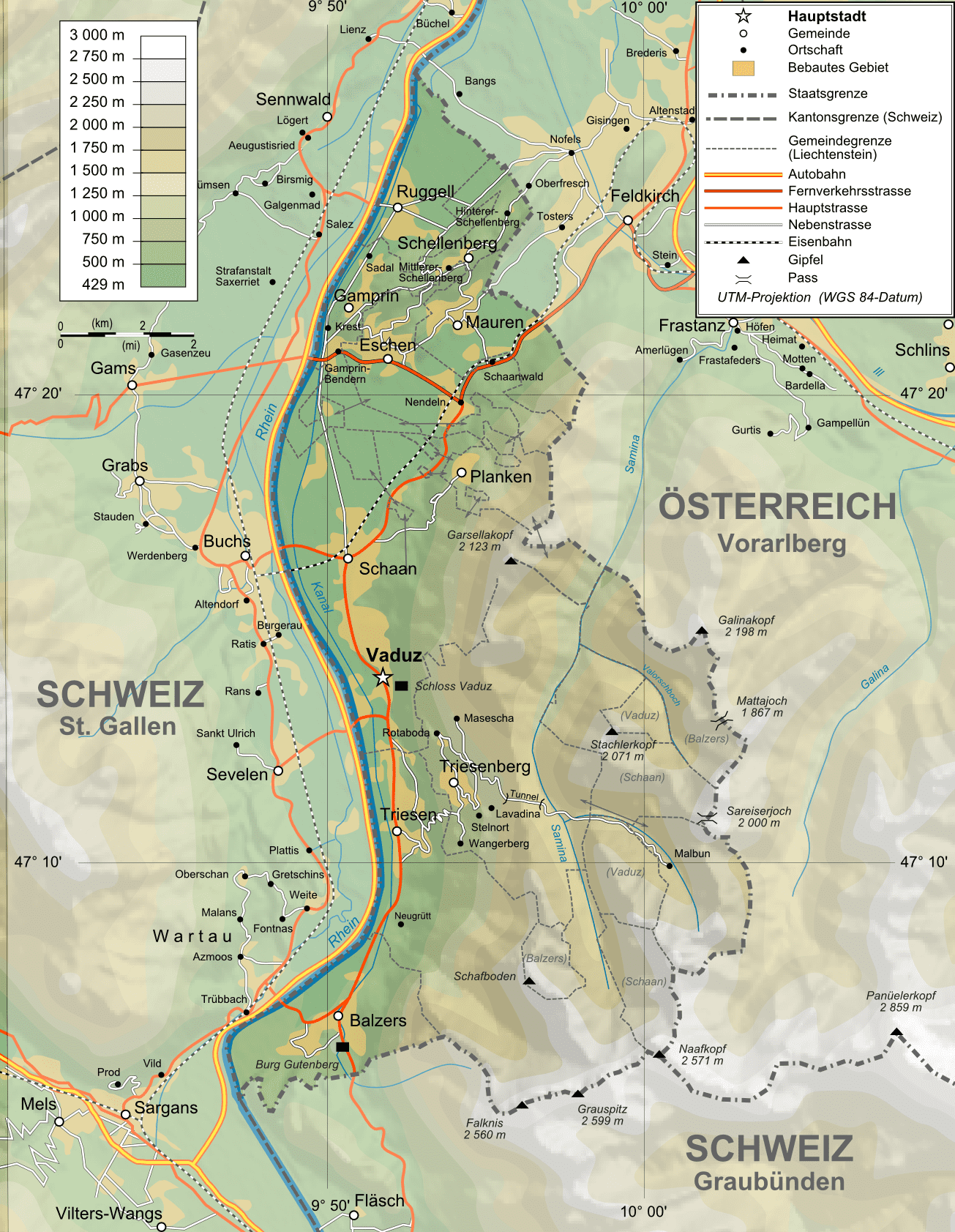 Liechtenstein – Autobahn